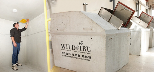 Installing a Fire Bunker
