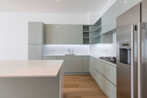 Handleless Kitchen Cupboards and Drawers