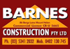 Barnes Construction - hipages.com.au